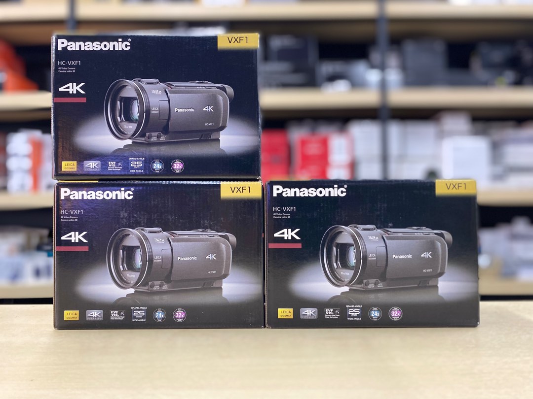 4K Ultra HD Camcorder HC-VXF1, Photography, Video Cameras on Carousell