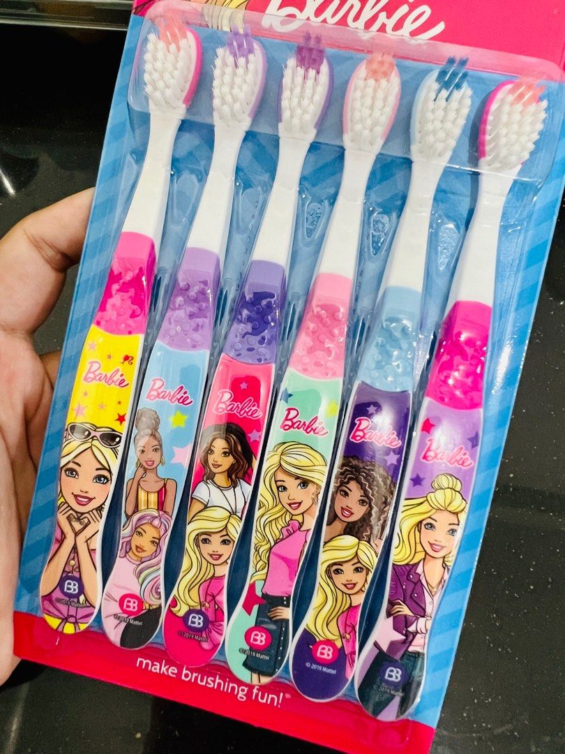 6pc Barbie Toothbrush on Carousell