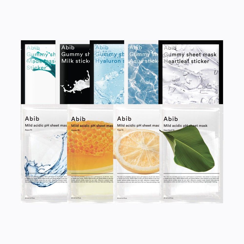 ABIB Mild Acidic pH Sheet Mask Aqua Fit, Beauty & Personal Care, Face, Face Care on Carousell