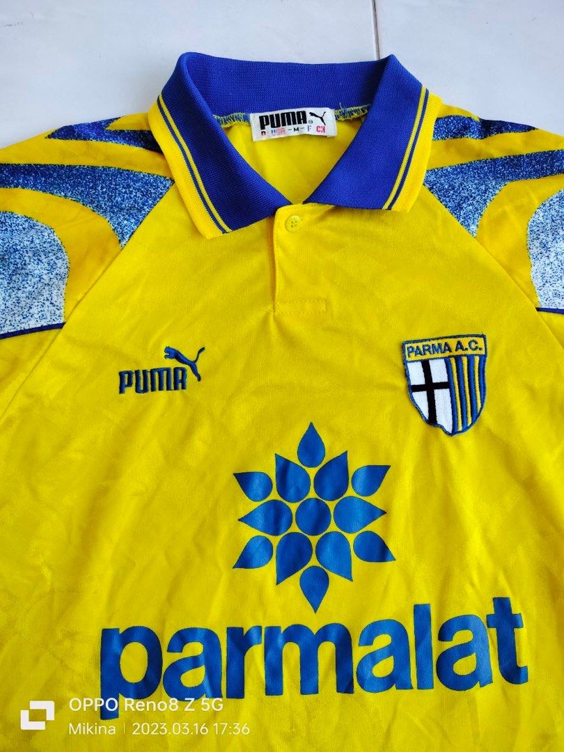 AC Parma 1995-96 soccer/football jersey/kit rare/retro/vintage, Men's ...
