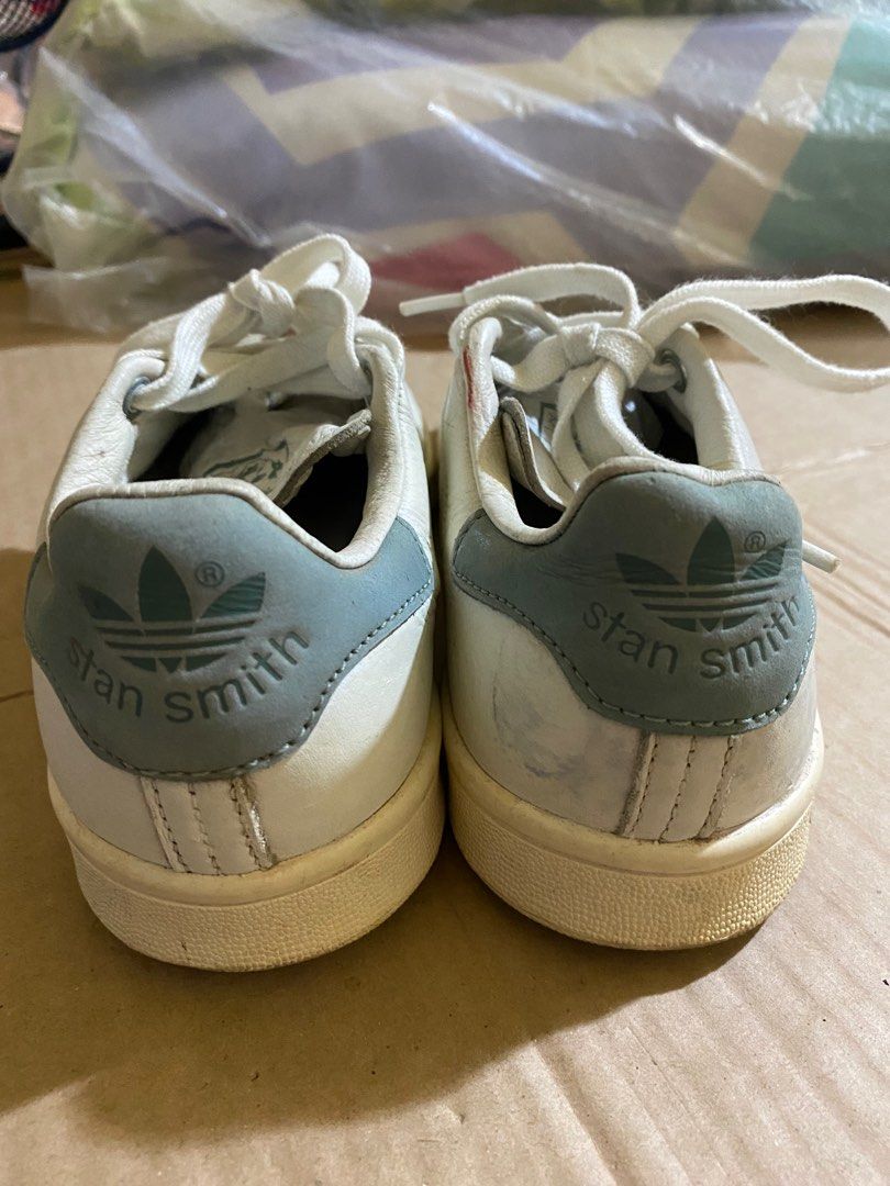 Adidas Stan Smith Blue Authentic, Women's Fashion, Footwear, Sneakers ...