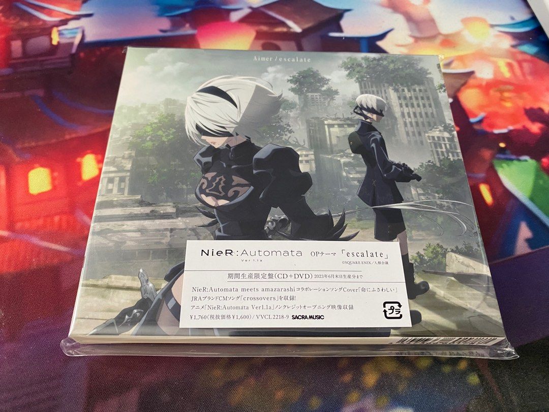 Aimer Escalate [CD+DVD/Limited Pressing] Nier:Automata Ver1.1a OP Theme + B2 ad poster, Hobbies ...