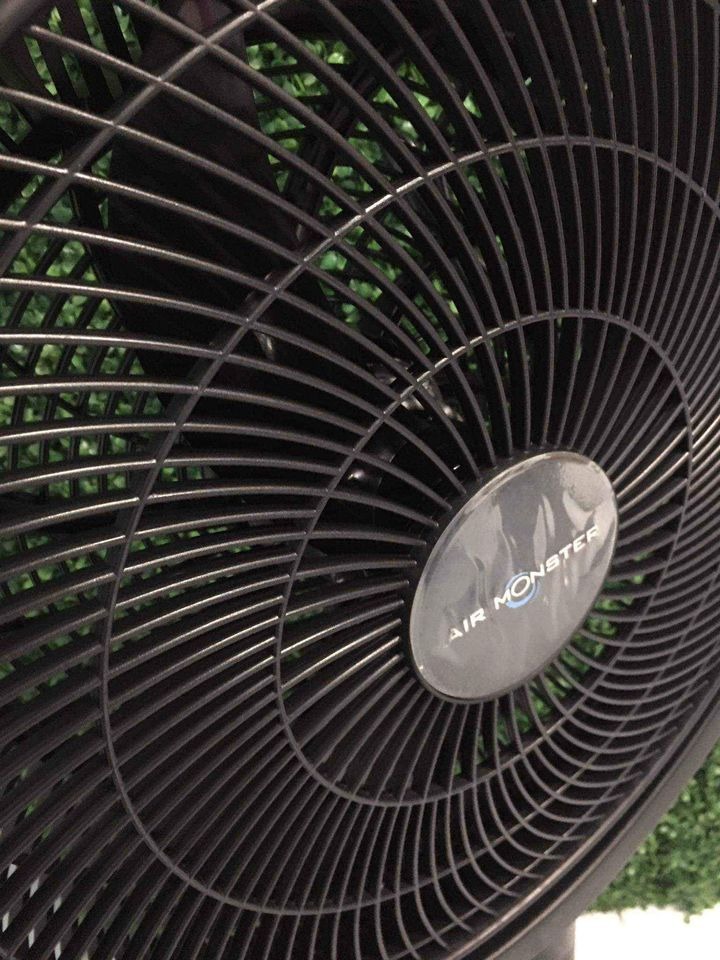 Air Monster 16" Power Stand Fan, Furniture & Home Living, Lighting ...