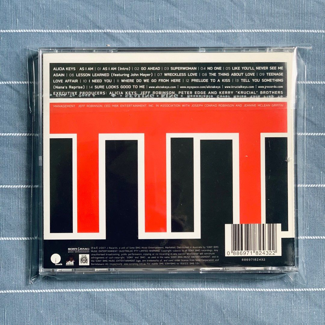 Alicia Keys - As I Am CD, Hobbies & Toys, Music & Media, CDs & DVDs on ...