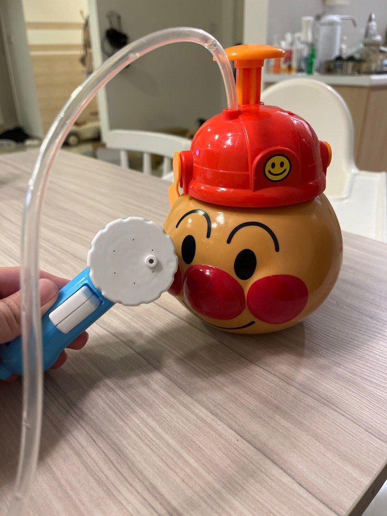 Anpanman pump and shower water toy, Babies & Kids, Infant Playtime on ...