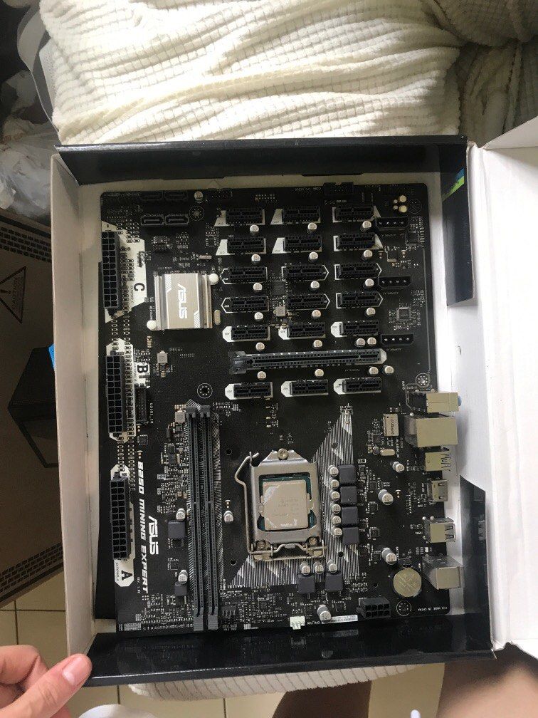 Asus B250 mining board, Computers & Tech, Parts & Accessories, Computer ...