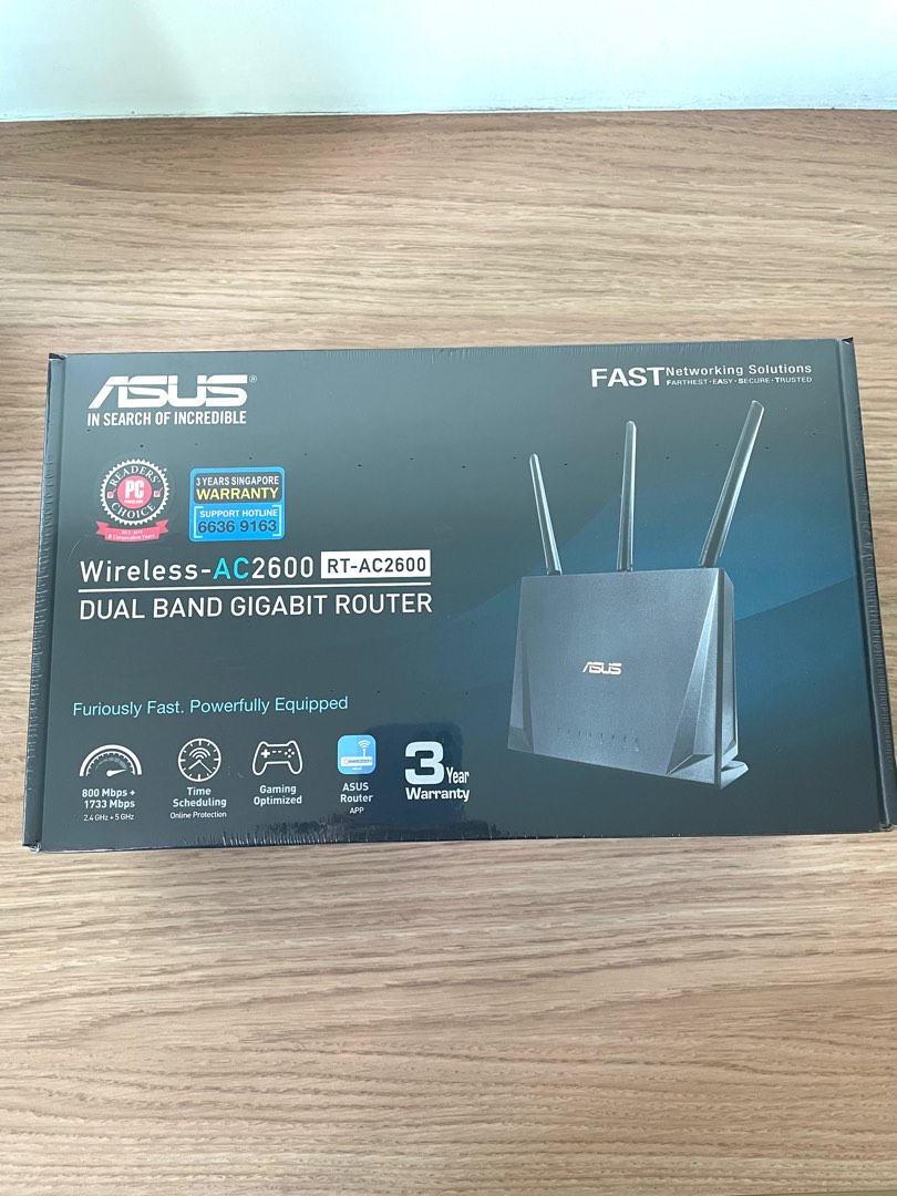 Asus Wireless RT-AC2600 Router, Computers & Tech, Parts & Accessories ...