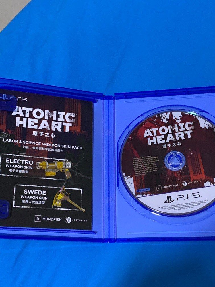 Atomic Heart PS5 disc, Video Gaming, Video Games, PlayStation on Carousell