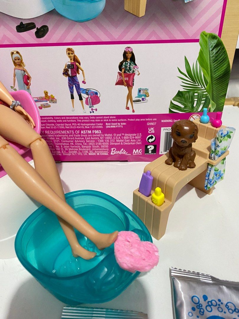 Barbie Pedi Mani Spa, Hobbies & Toys, Toys & Games on Carousell