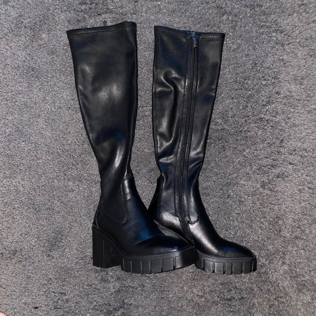 Betsy Sally Knee High Boots 37, Women's Fashion, Footwear, Boots on ...