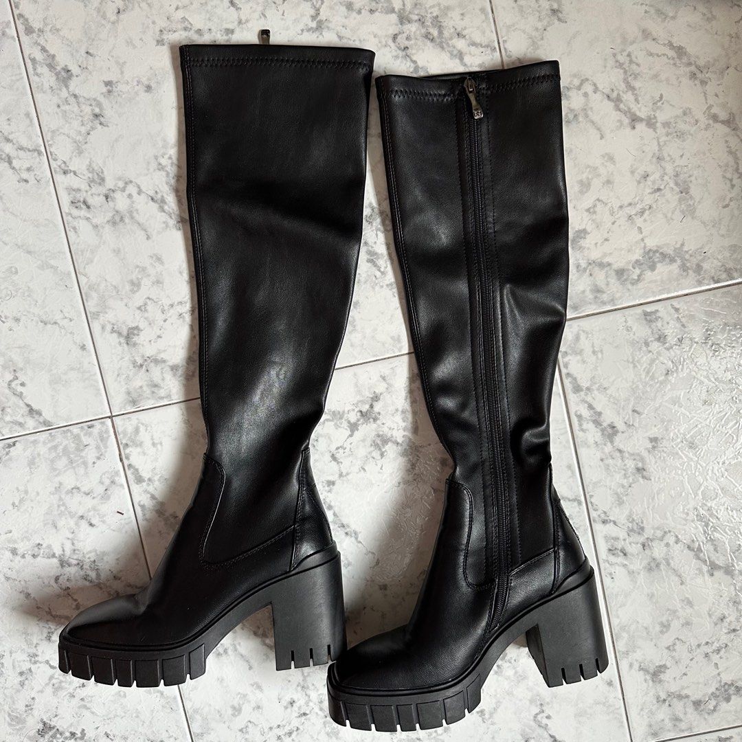 Betsy Sally Knee High Boots 37, Women's Fashion, Footwear, Boots on ...