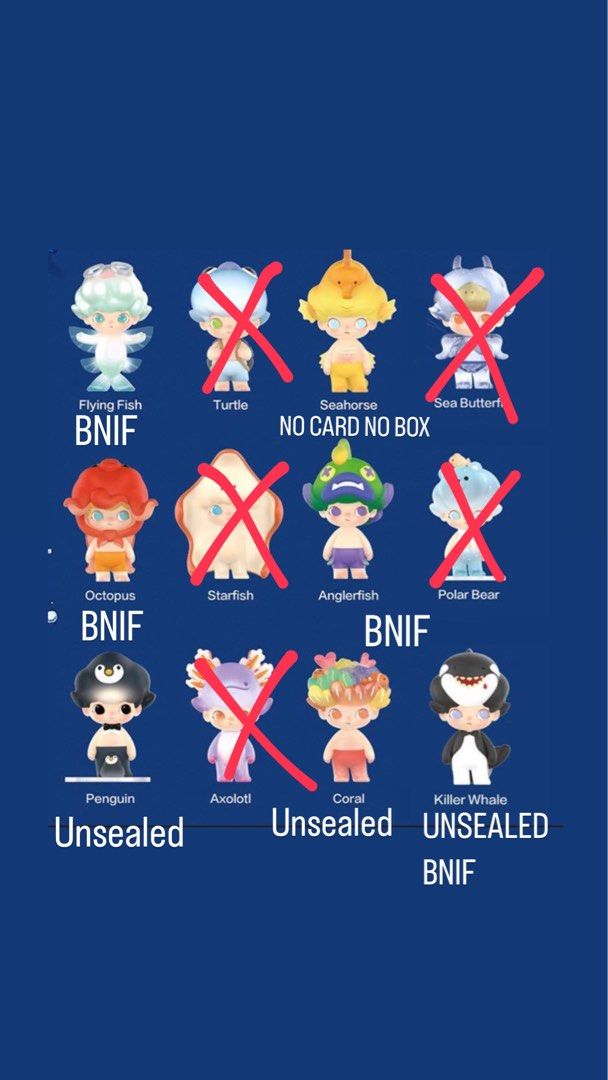 BNIF & UNSEALED DIMOO AQUARIUM, Hobbies & Toys, Toys & Games on Carousell