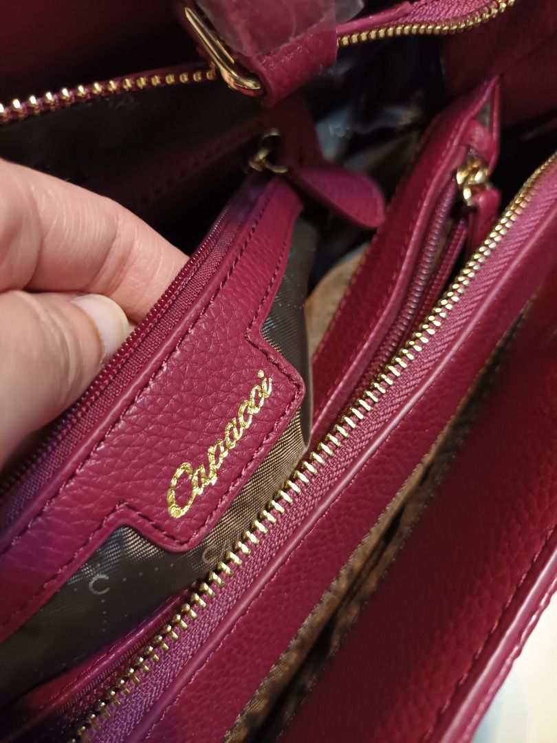 Brand new Capacci Bag with freebie!!! on Carousell