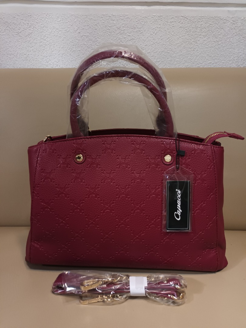 Brand new Capacci Bag with freebie!!! on Carousell