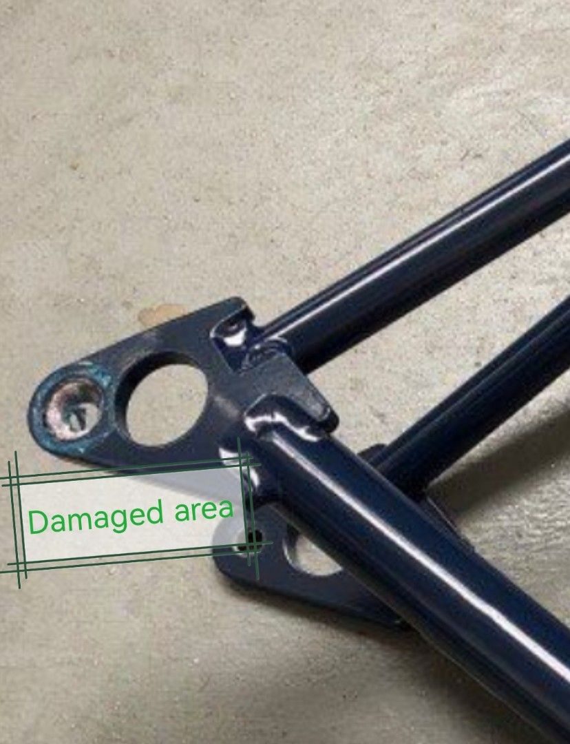 Brompton rear triangle spindle hinge removal tools, Sports Equipment ...