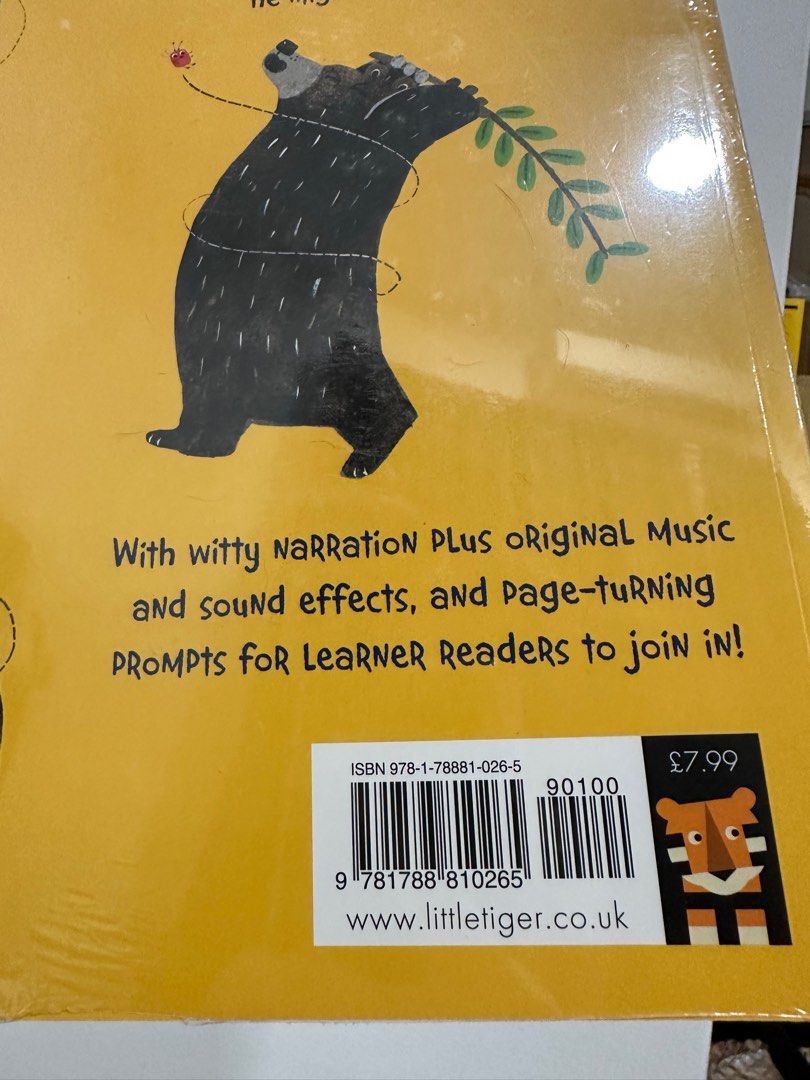 Bug Bear Story Books Picture Book include CD set, Hobbies & Toys, Books ...