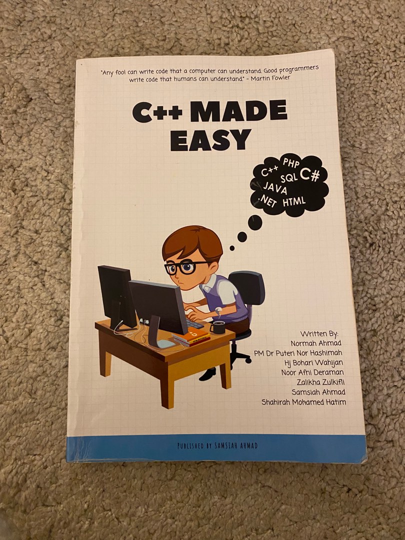 C++ MADE EASY, Hobbies & Toys, Books & Magazines, Textbooks on Carousell