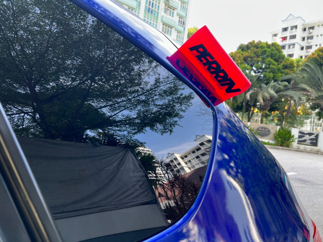 Car label/tag vinyl wrap custom shbaru perrin, Car Accessories ...