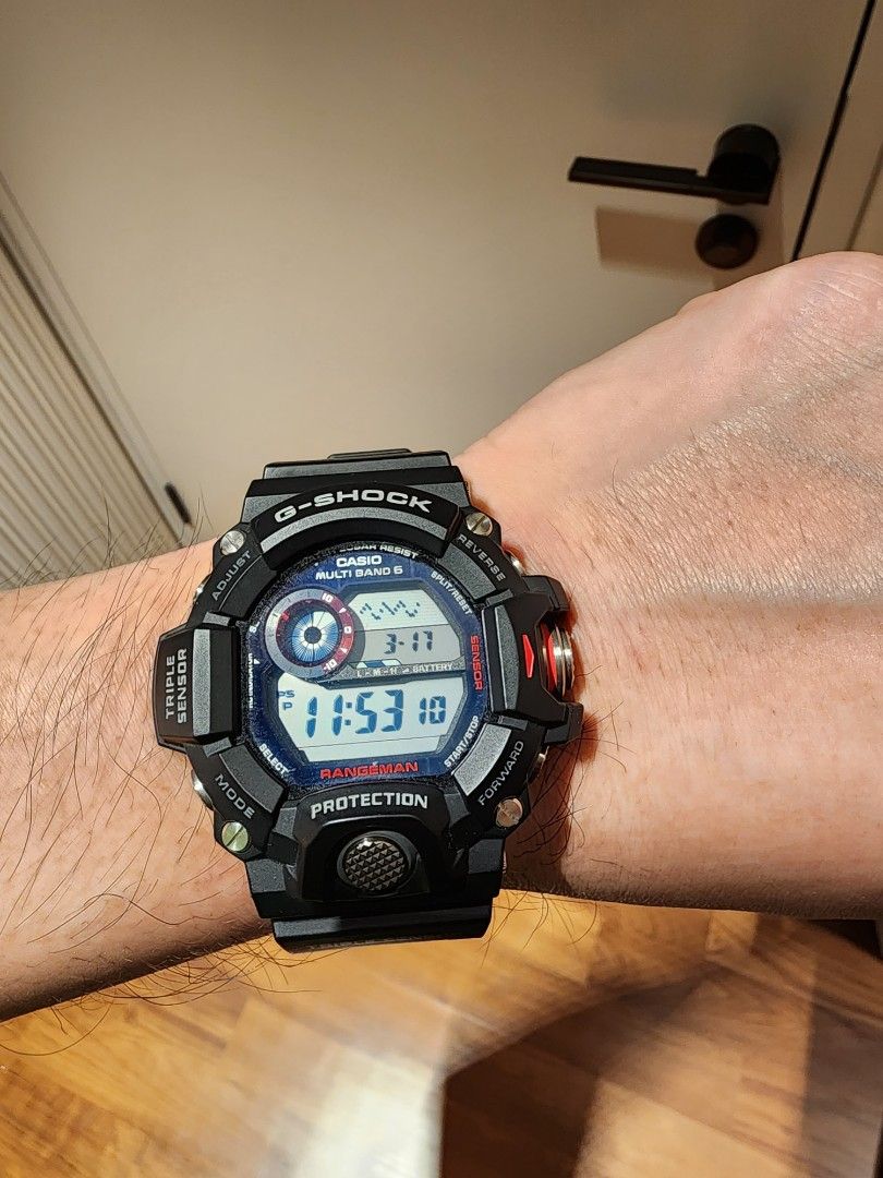 Casio G Shock GW-9400-1 Rangeman, Men's Fashion, Watches & Accessories, Watches on Carousell