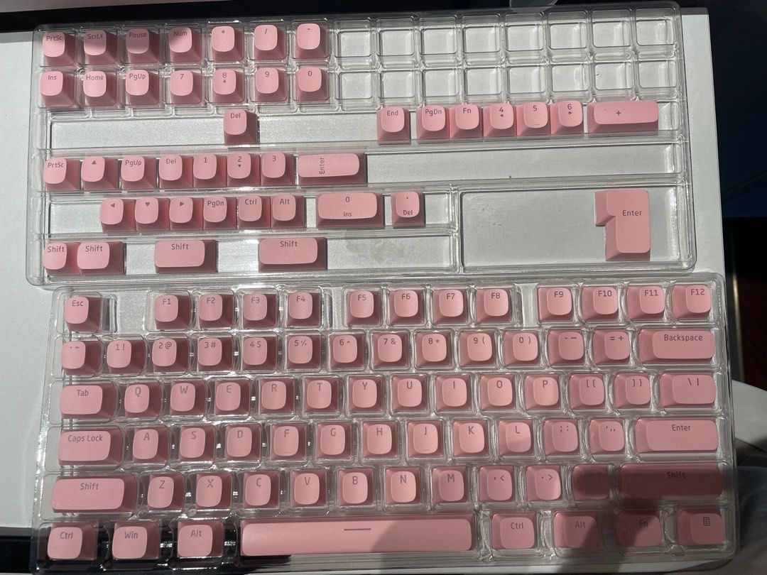 CIY Tester 68 Keyboard Kit Wireless only Modded 65% w/ free keycaps, 電腦 ...