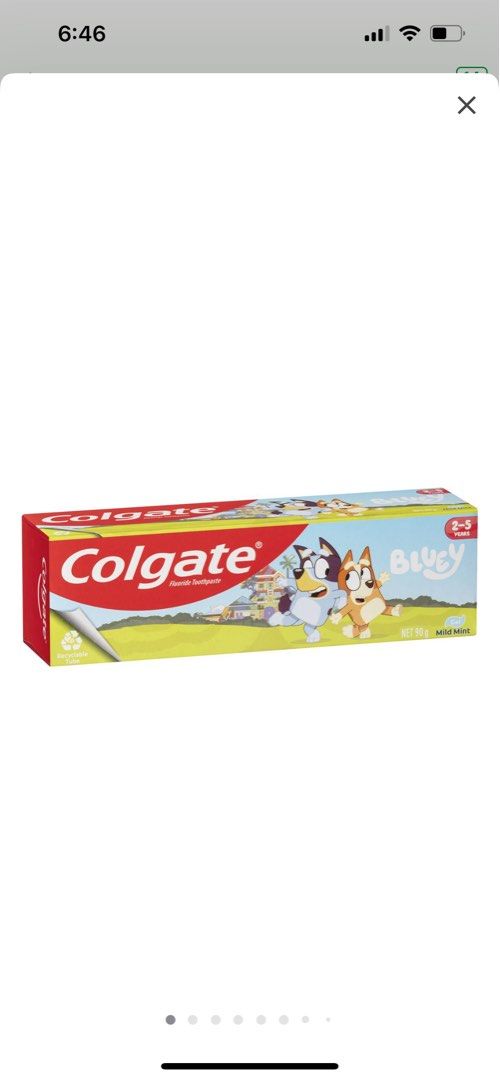 Colgate Kids Junior Bluey Toothpaste, Beauty & Personal Care, Oral Care ...