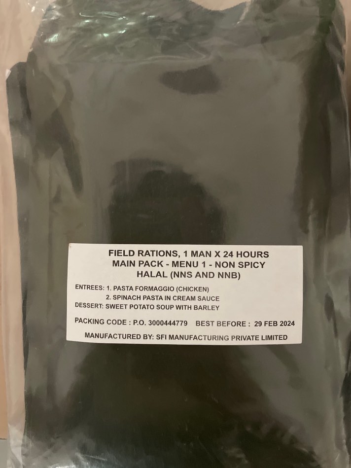 Combat/Field Ration - 24H, Food & Drinks, Packaged & Instant Food on ...