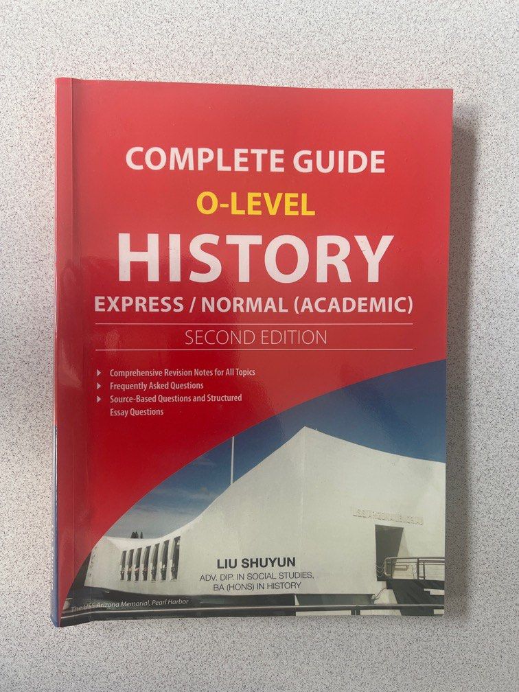 COMPLETE GUIDE O-LEVEL HISTORY EXPRESS / NORMAL (ACADEMIC), Hobbies ...