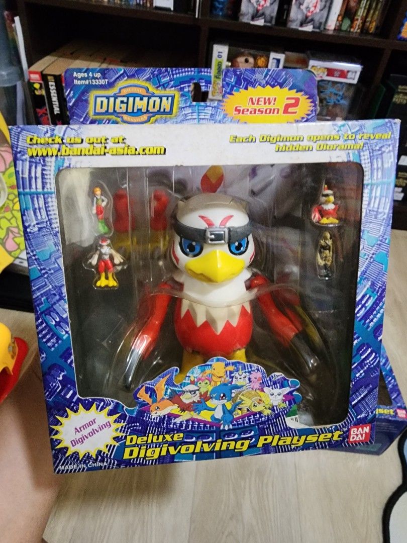 Complete set of Season 2 Digimon Digivolving Playset, Hobbies & Toys, Toys & Games on Carousell