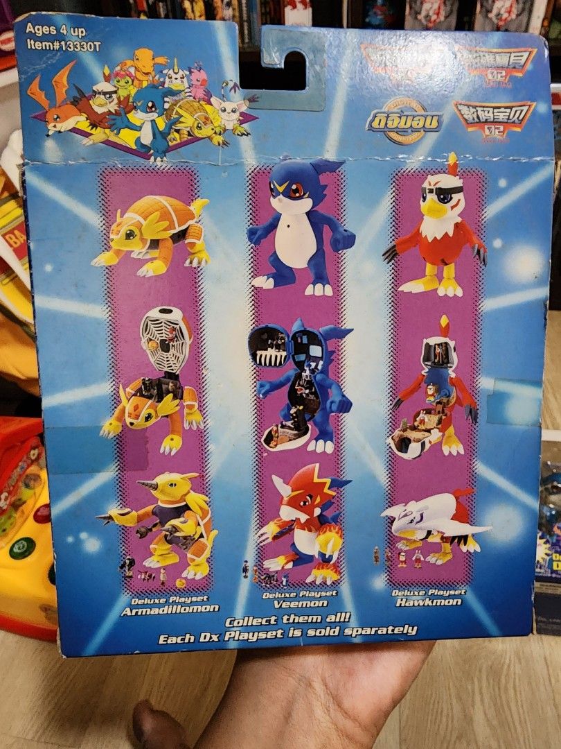 Complete set of Season 2 Digimon Digivolving Playset, Hobbies & Toys, Toys & Games on Carousell