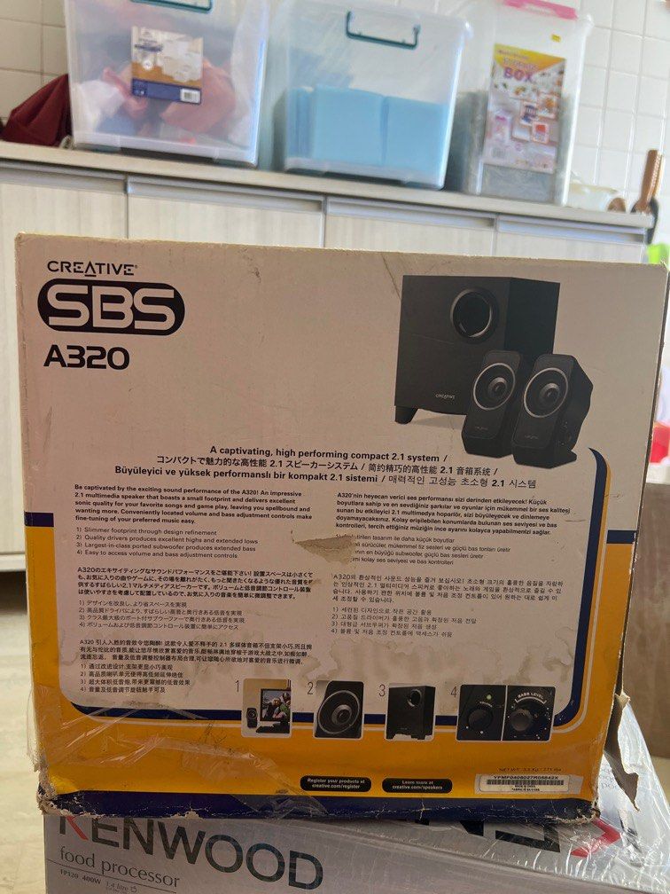 Computer Speakers Creative SBS A320, Audio, Soundbars, Speakers ...