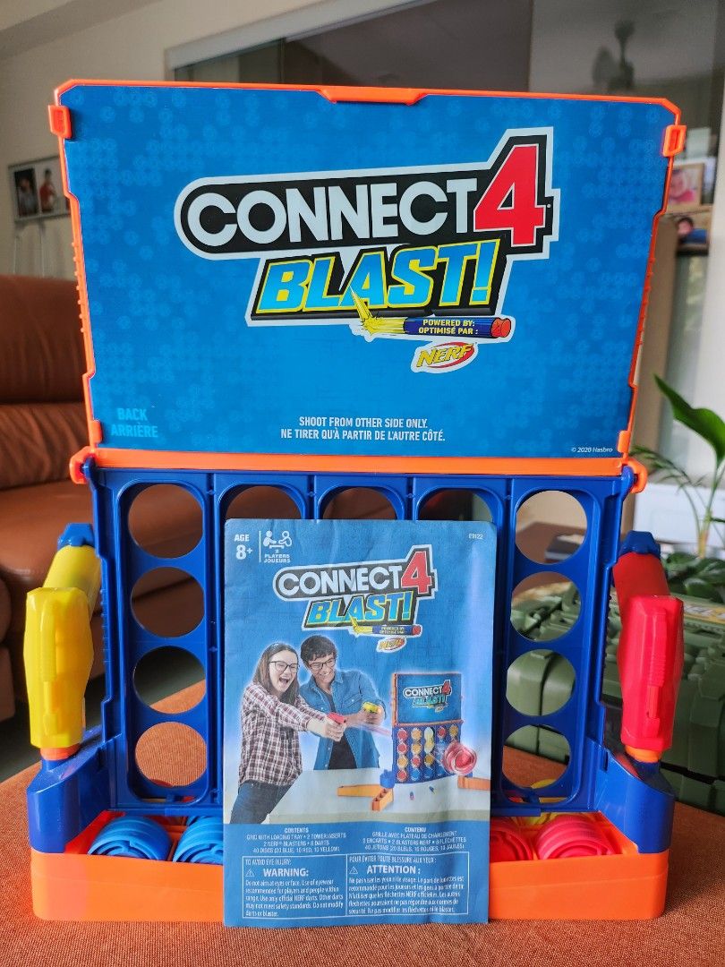 Connect4 Board Game Hobbies And Toys Toys And Games On Carousell