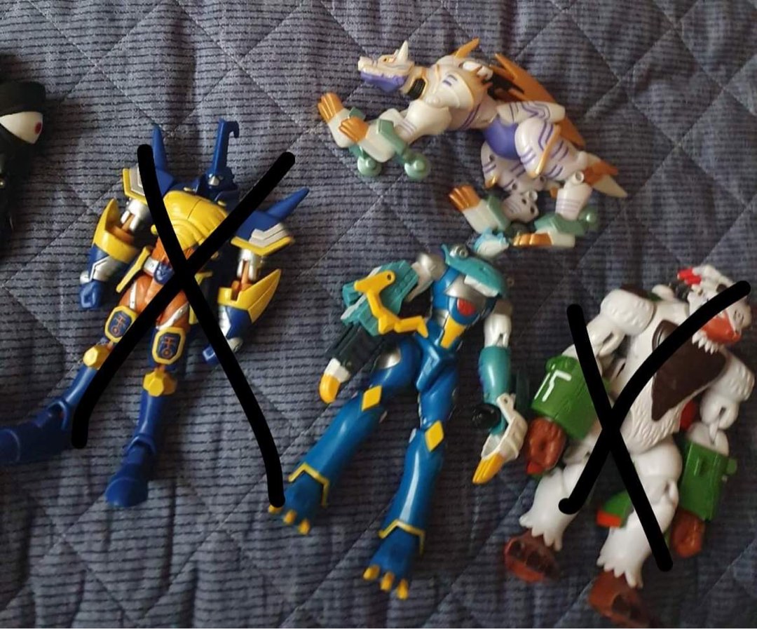 Digimon frontier Bandai digivolving figure vintage, Hobbies & Toys ...