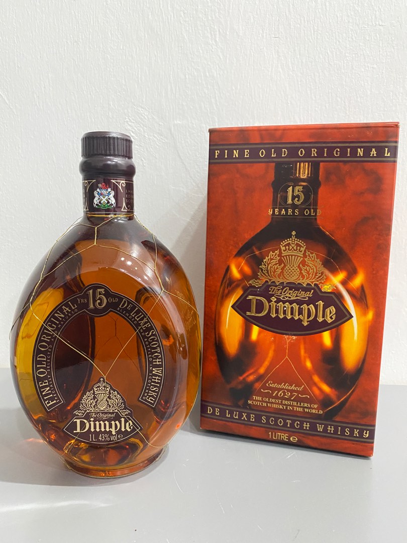 Dimple 15 years old, Food & Drinks, Alcoholic Beverages on Carousell