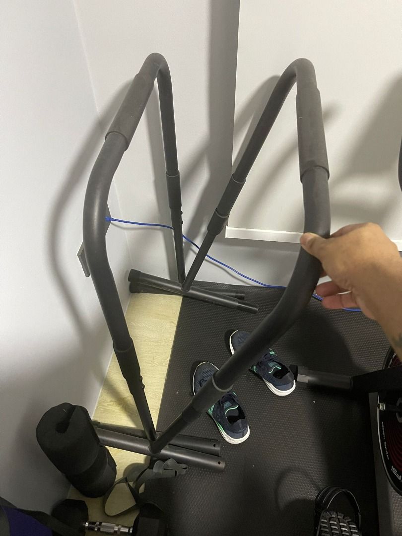 Dip Stand Station (Dips Bars), for Tricep Dips, Pull-Ups, Push-Ups ...