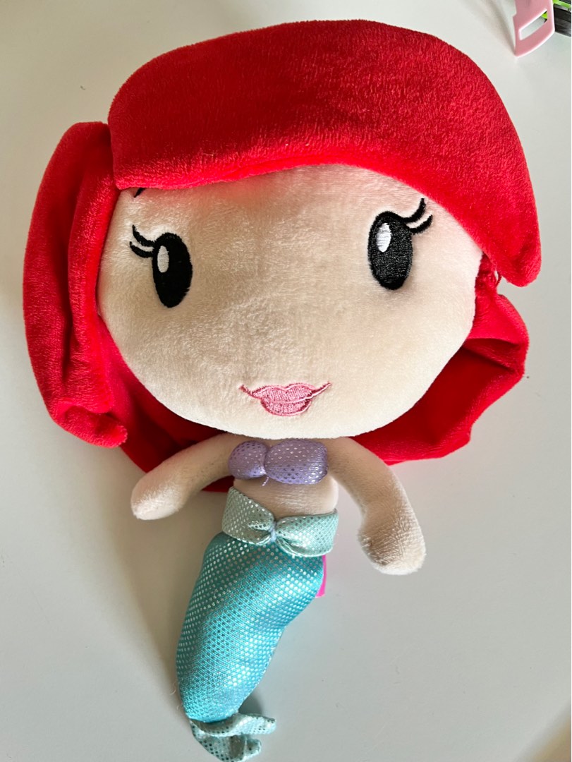 Disney Ariel Plush Toy Mermaid, Hobbies & Toys, Toys & Games on Carousell