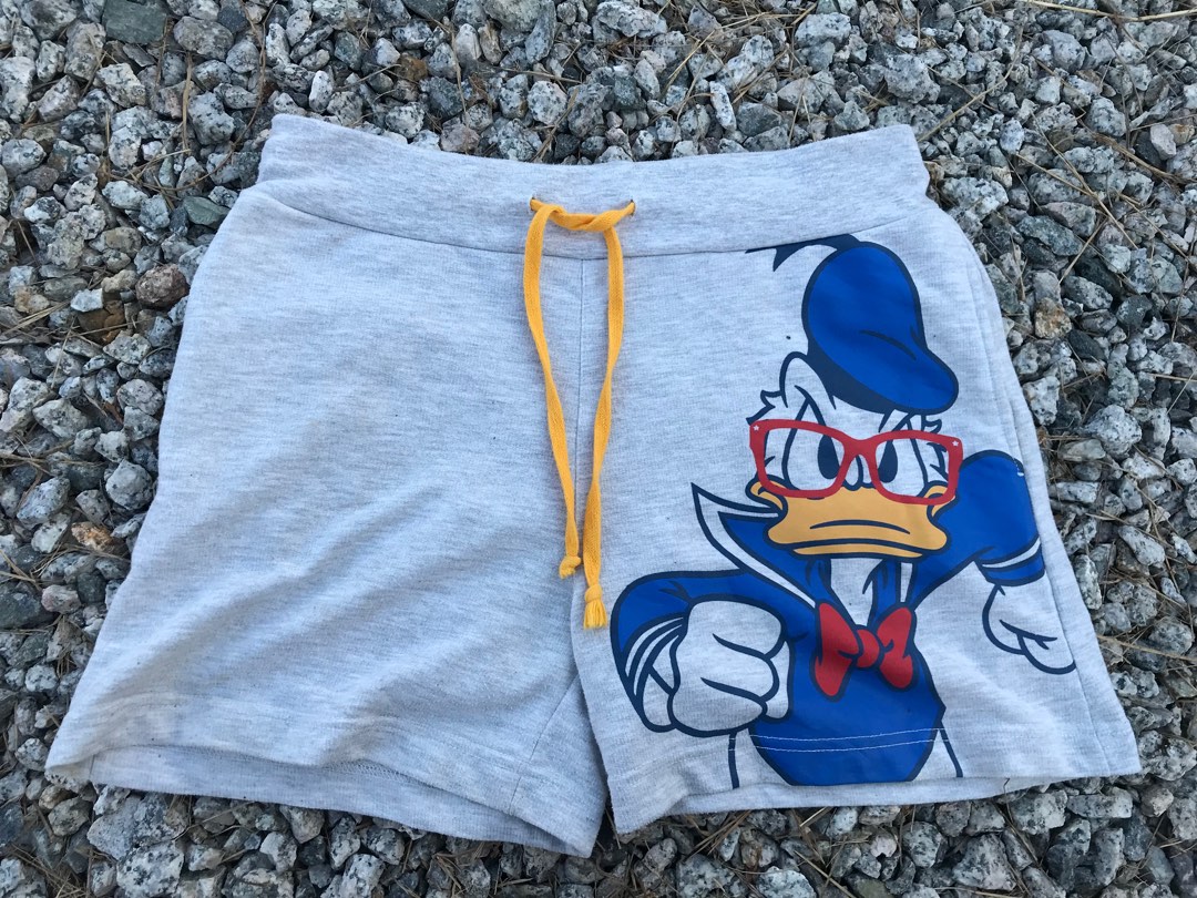 Disney Donald Duck Short Pant, Men's Fashion, Bottoms, Shorts on Carousell