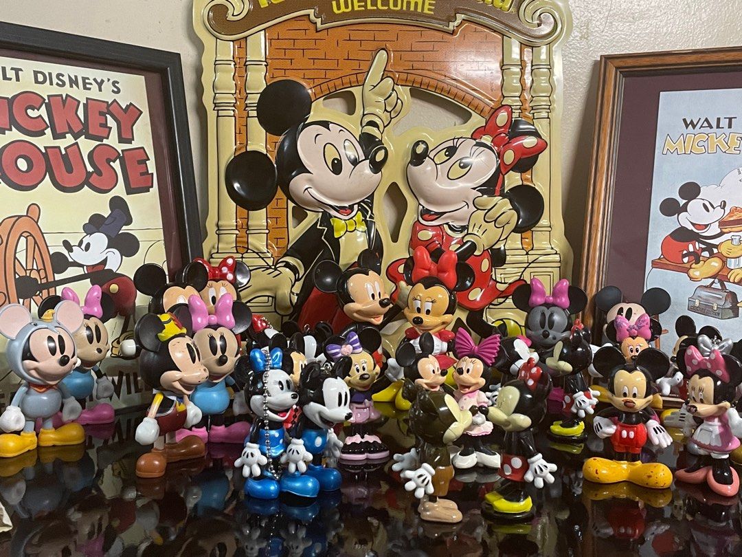 Disney Mickey and Minnie Partner Characters Set on Carousell