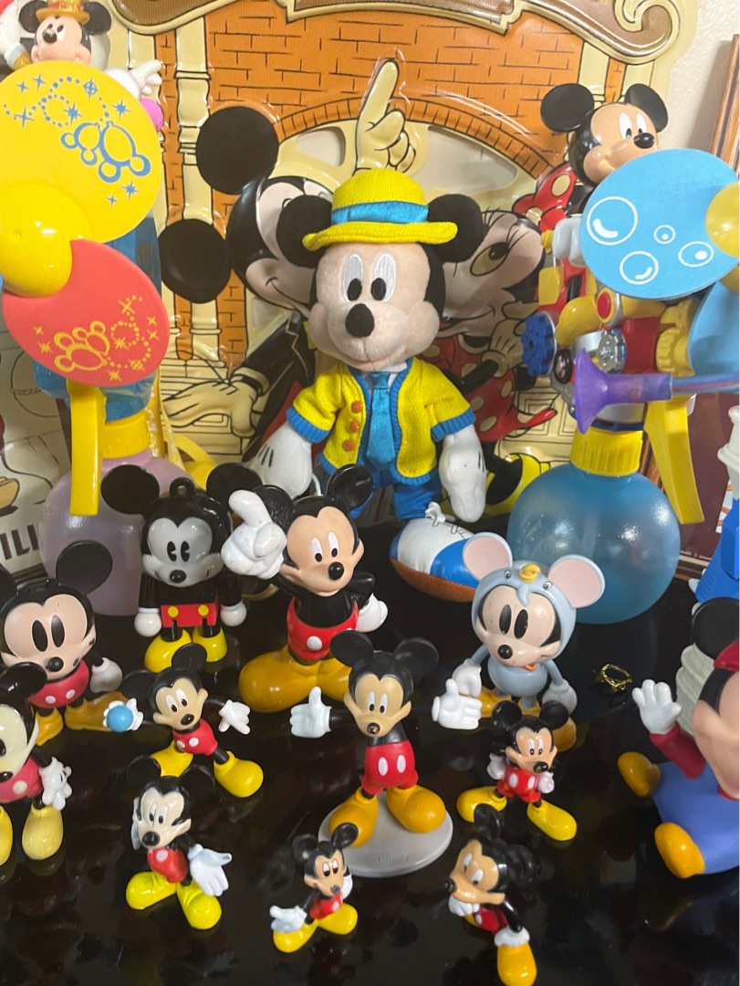 Disney Mickey Mouse Figure Set, Hobbies & Toys, Toys & Games on Carousell