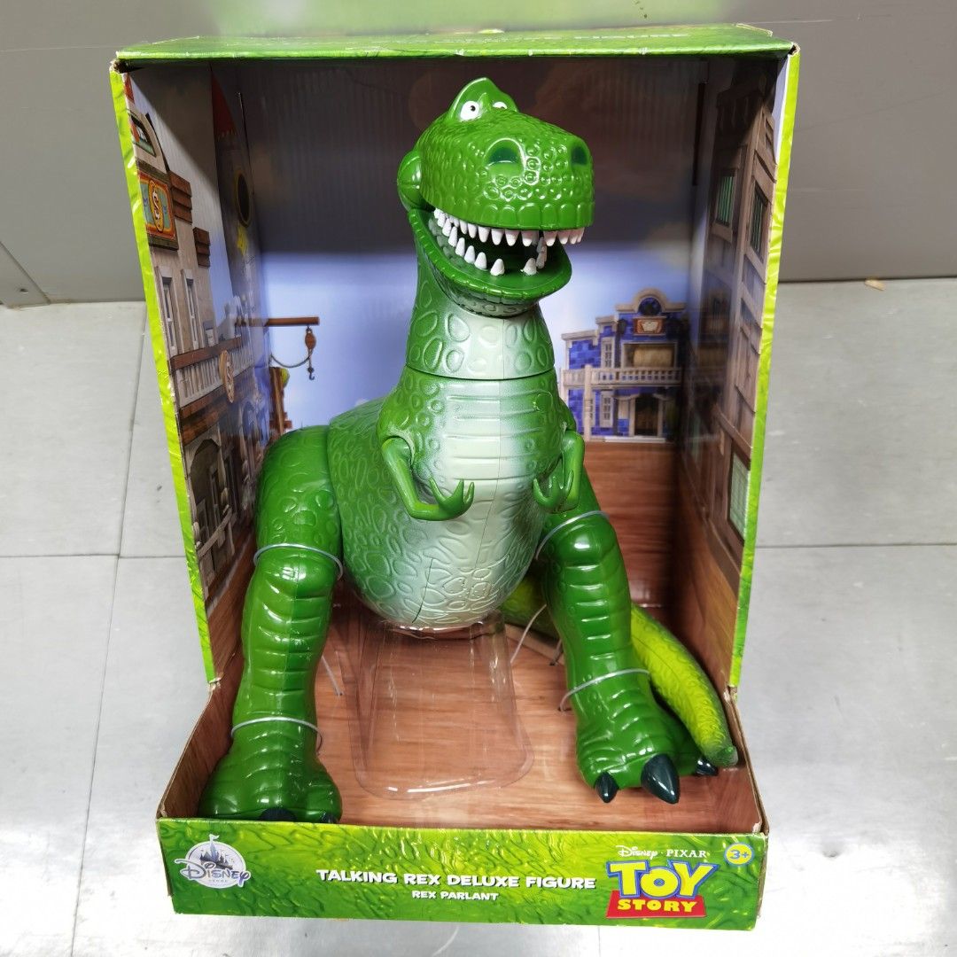 Disney Store Disney PIXAR Toy Story Rex Talking Action Figure - 12 inch ...