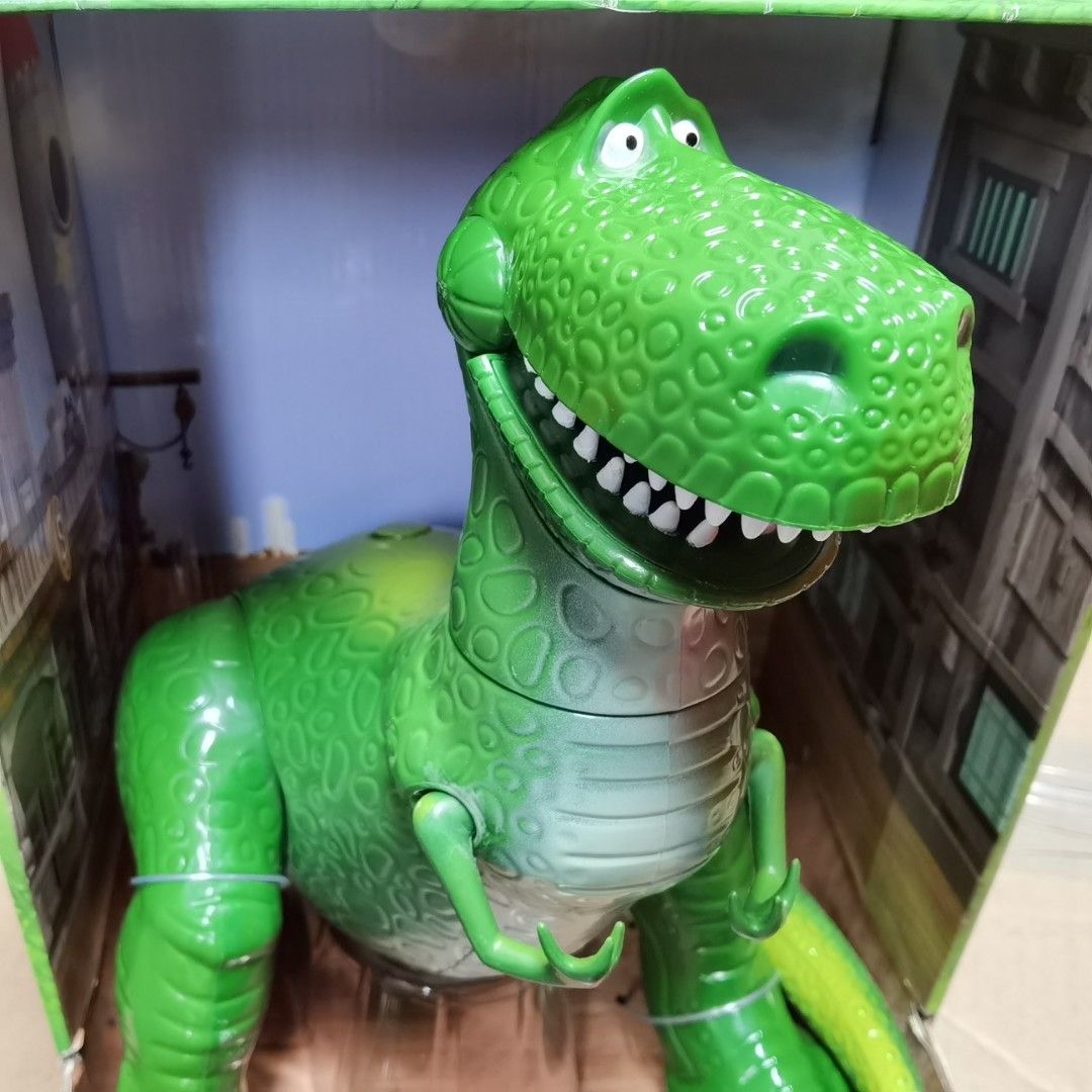 Disney Store Disney PIXAR Toy Story Rex Talking Action Figure - 12 inch ...