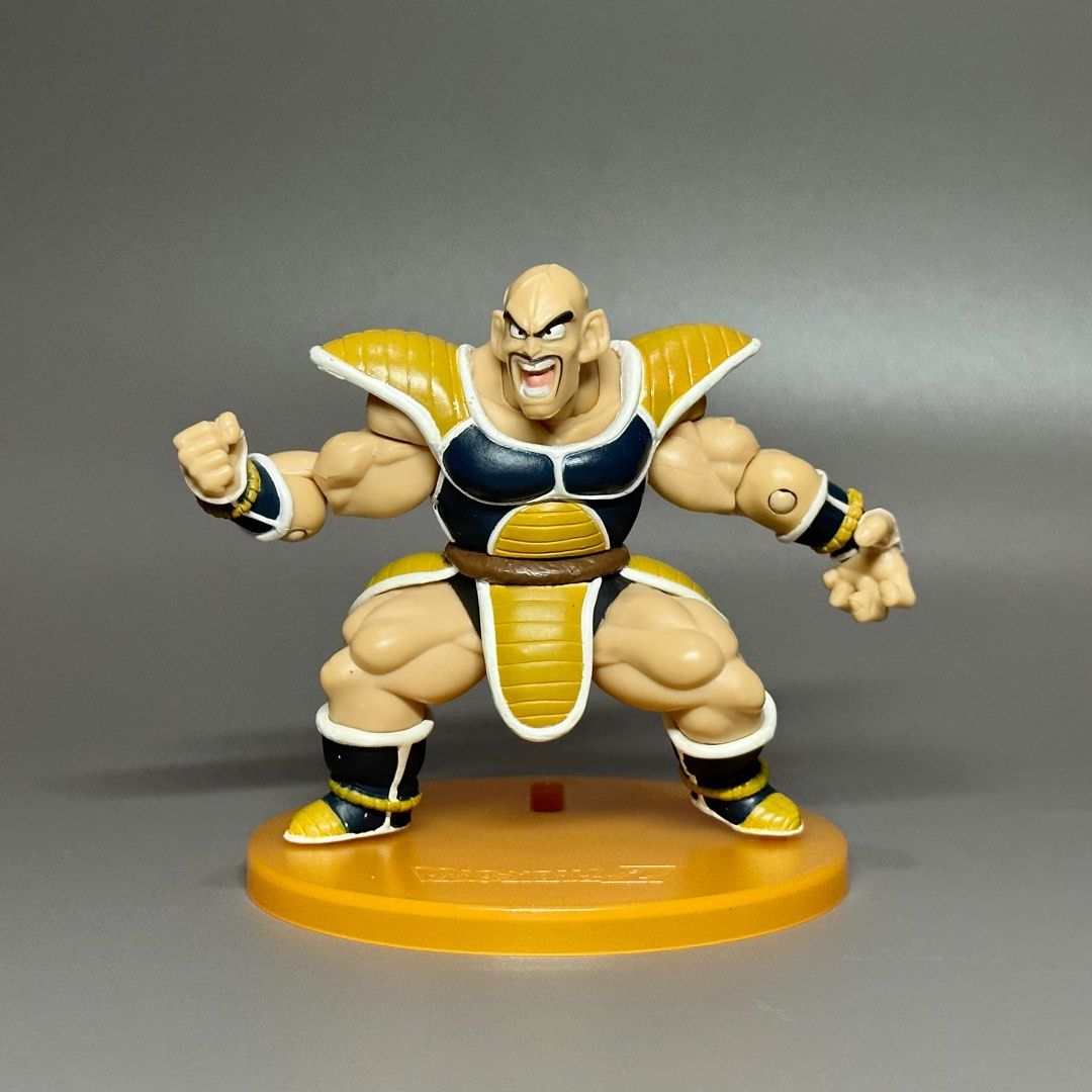 Dragon Ball Z Unifive Posing Nappa Figure (posable/movable arms) 7.5cm ...