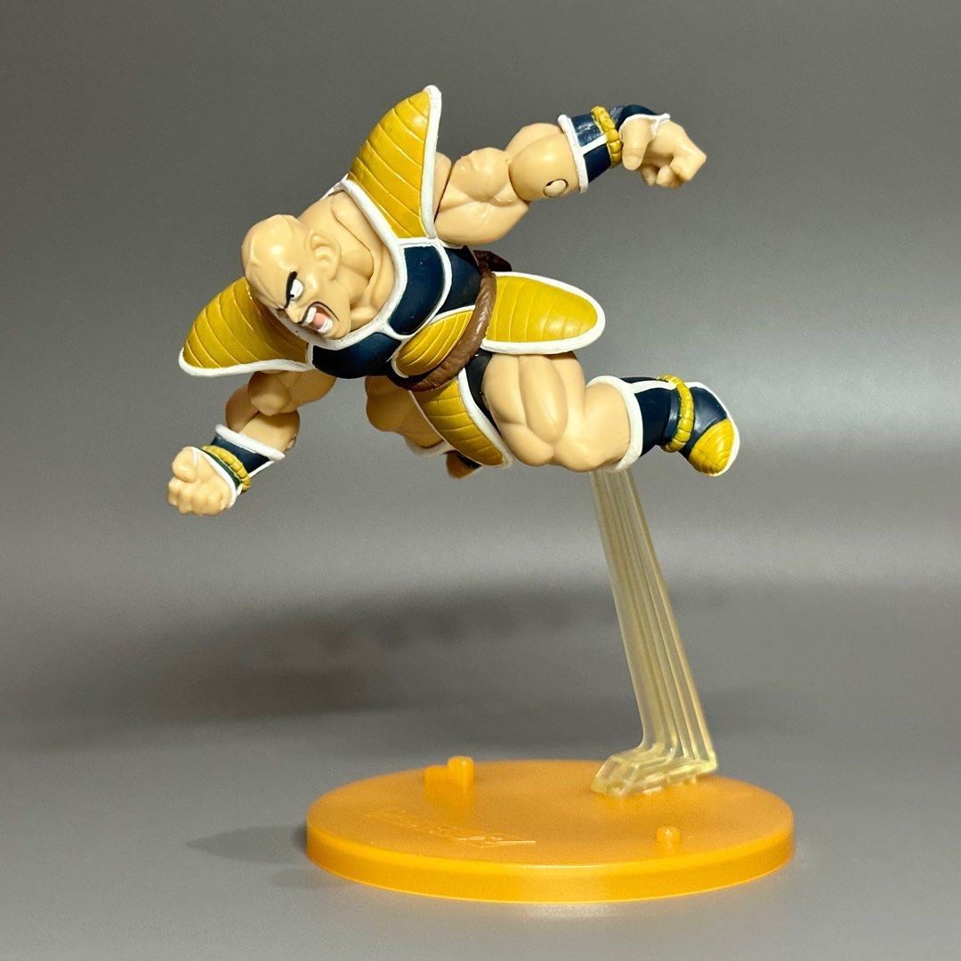 Dragon Ball Z Unifive Posing Nappa Figure (posable/movable arms) 7.5cm ...