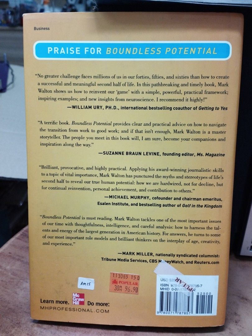 (ENG) Boundless Potential, Hobbies & Toys, Books & Magazines, Textbooks on Carousell