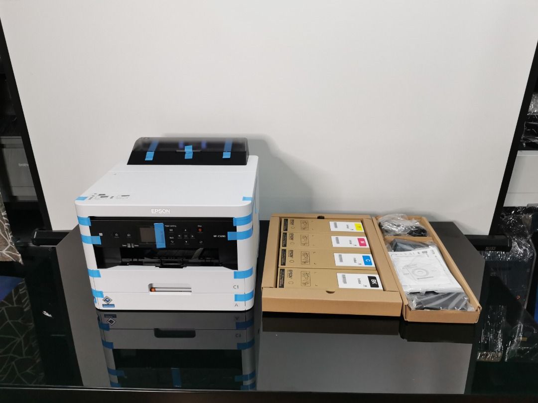 Epson WorkForce Pro WF-C5290 Wi-Fi Duplex Inkjet Printer, Computers & Tech, Printers, Scanners ...