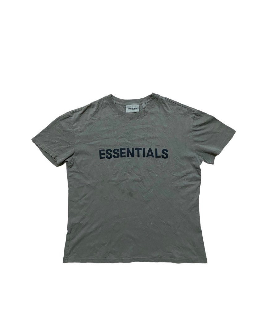 Essentials fog tee on Carousell