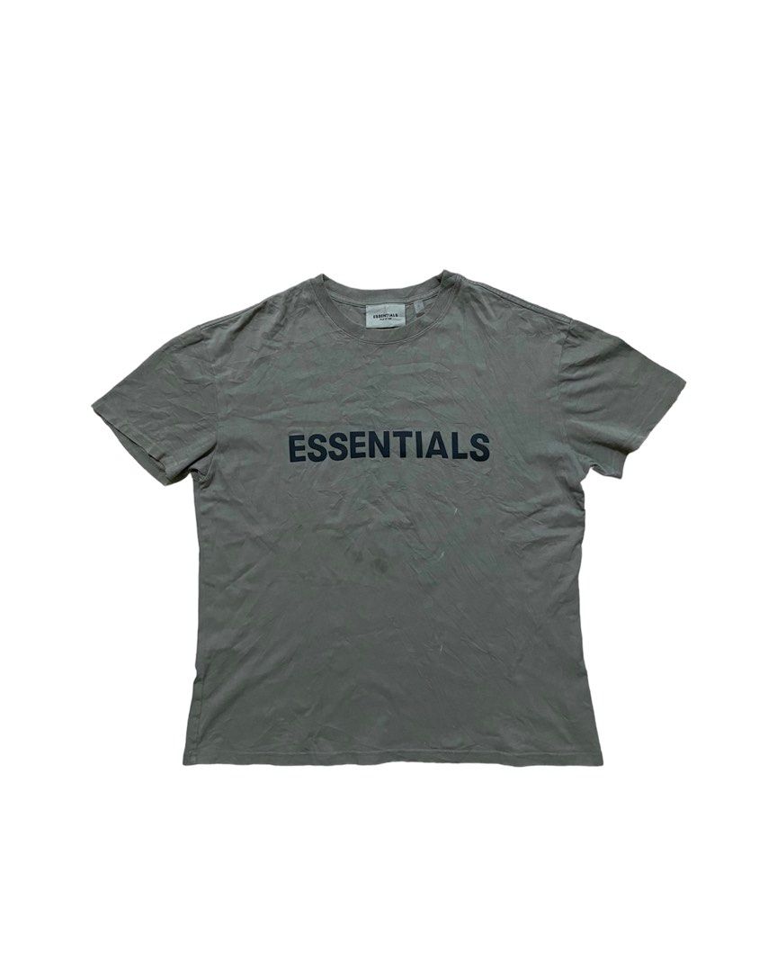 Essentials fog tee on Carousell