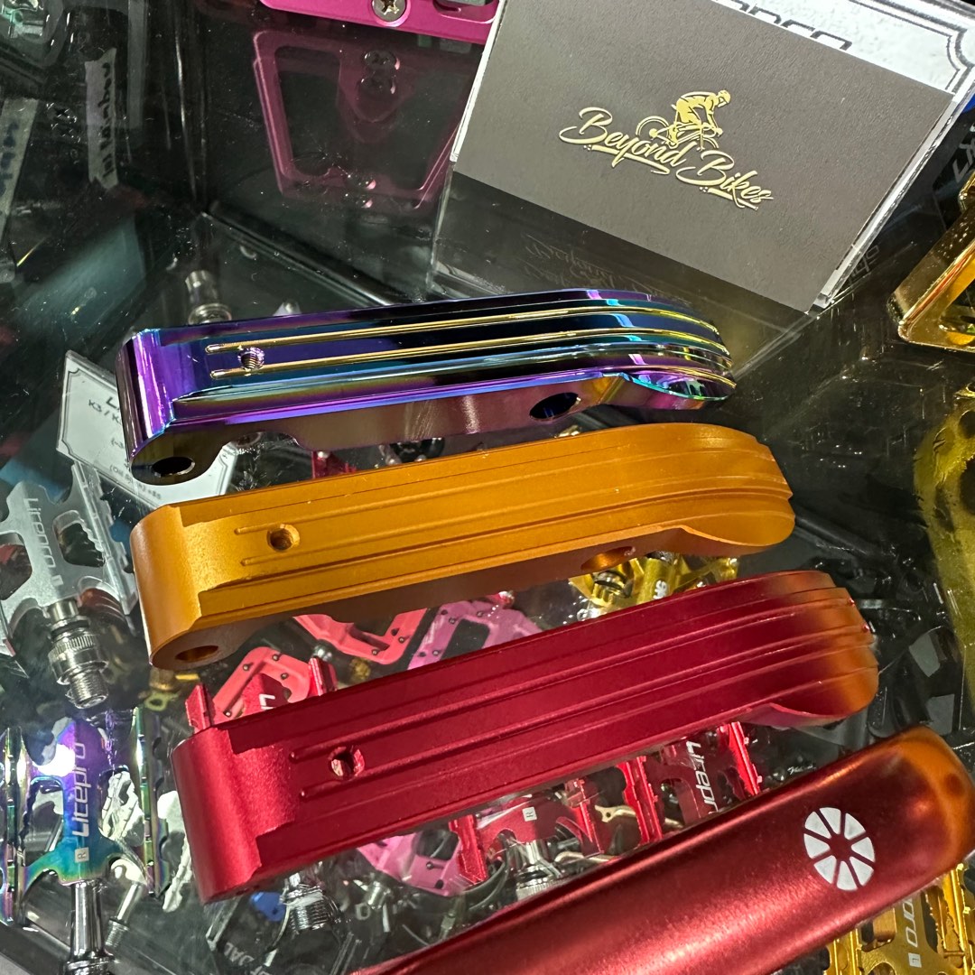 EXCLUSIVE Oil Slick Frame Lock Bifold Foldie Bicycle, Sports Equipment ...