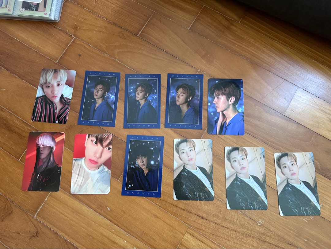 EXO SVT PHOTOCARD, Hobbies & Toys, Memorabilia & Collectibles, K-Wave ...