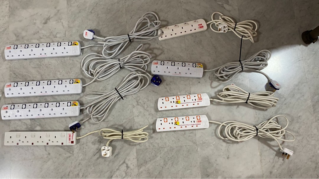 Extension Cord, TV & Home Appliances, Electrical, Adaptors & Sockets on ...