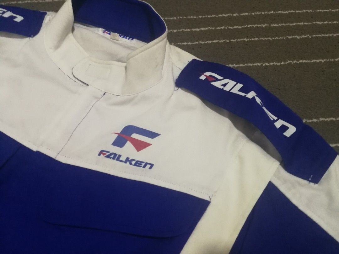 FALKEN racing suit JDM coverall S, Men's Fashion, Bottoms, Joggers on ...